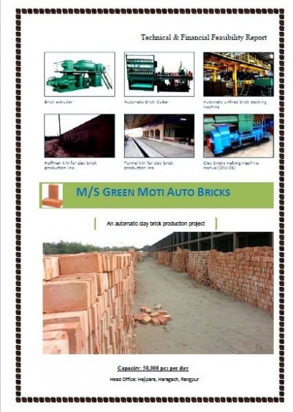 Auto Bricks Production Line with Hoffman Kiln 50,000 pcs per day ...