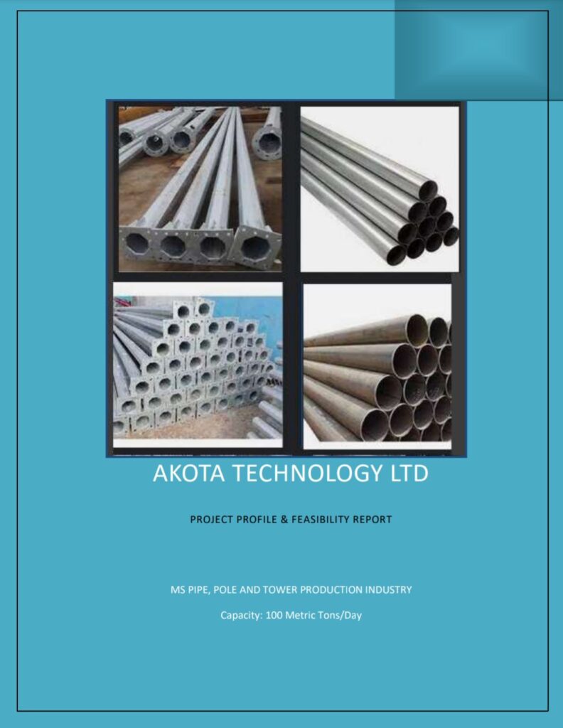 MS PIPE, POLE AND TOWER PRODUCTION INDUSTRY » Project Profile Bangladesh